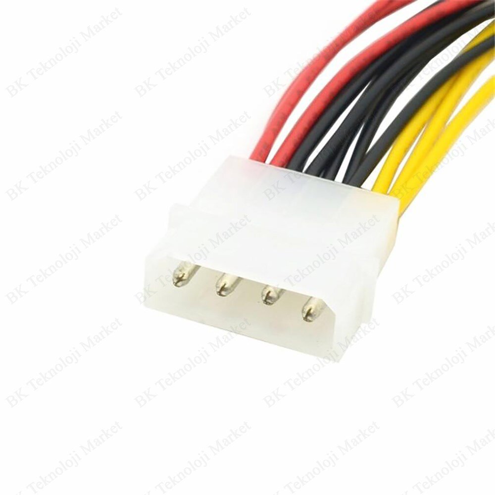 4 Pin Molex Power Çoklayıcı 1 Giriş 3 Çıkış - 2 Adet Fiyatları ve ...