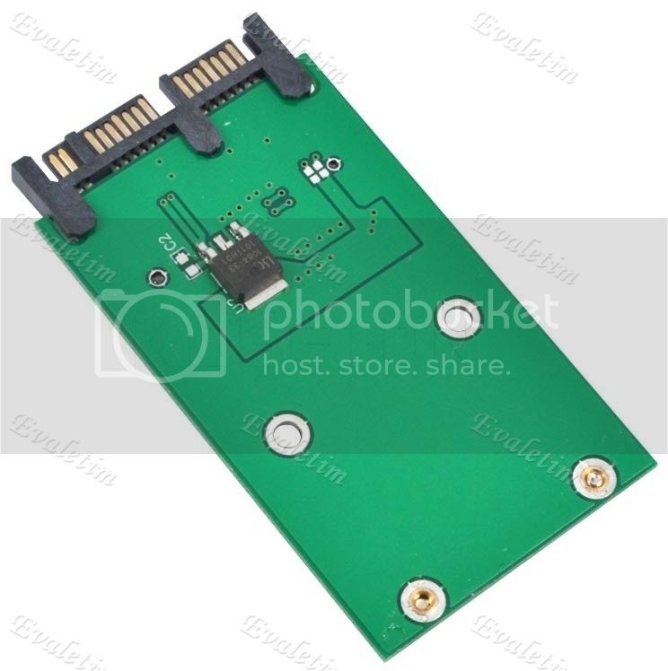 Msata (Mini Sata) To Micro Sata 4668P Mini Pcı-E Express Ssd ...