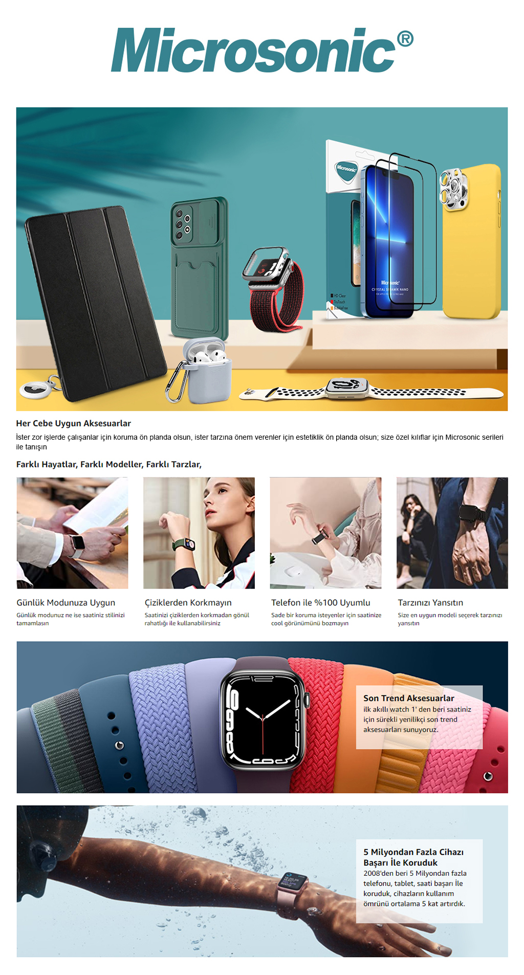 Microsonic Watch Gs8+ Ultra Masaüstü Manyetik Şarj Cihazı Beyaz ...