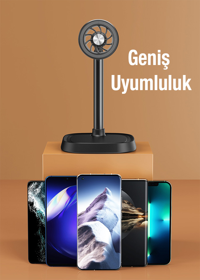 Ally T8-ma1 360 Dönebilen Yükseklik Ayarlı Masa Üstü Magsafe Tel Fiyatları ve Özellikleri