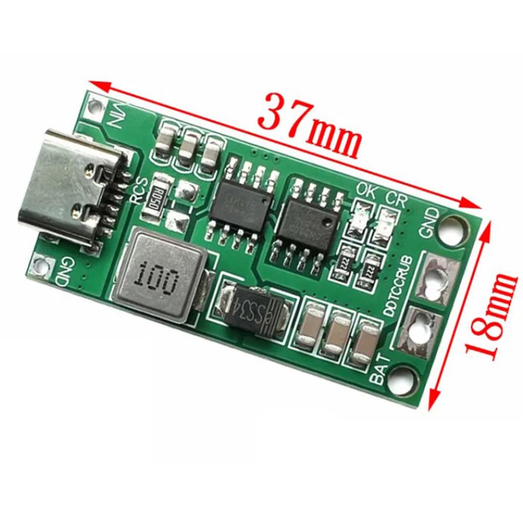 2s 2a Bms 16.8v Type C Lityum Pil Sarj Modülü 18650 Li-ıon Batarya Step ...