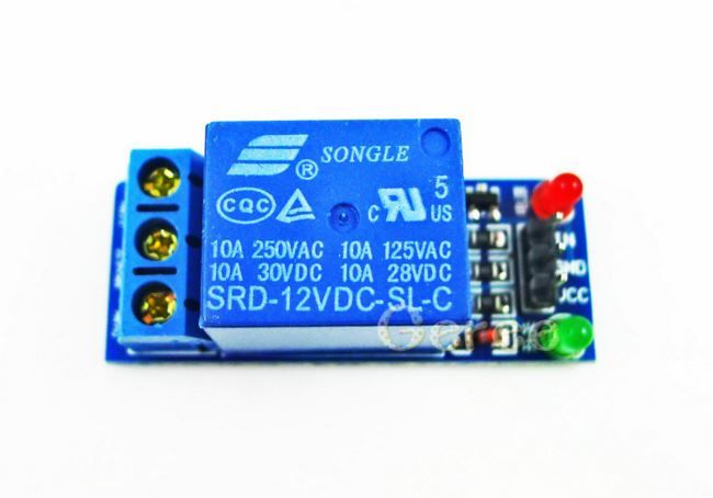 5V 1 Kanal Röle Modülü / 1 Channel Low Level Trigger Relay Module ...