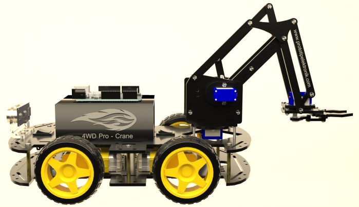 Arduino 4Wd Robot Kollu Full Set - İlk Ve Tek 4Wd Pro - Crane Fiyatları ...