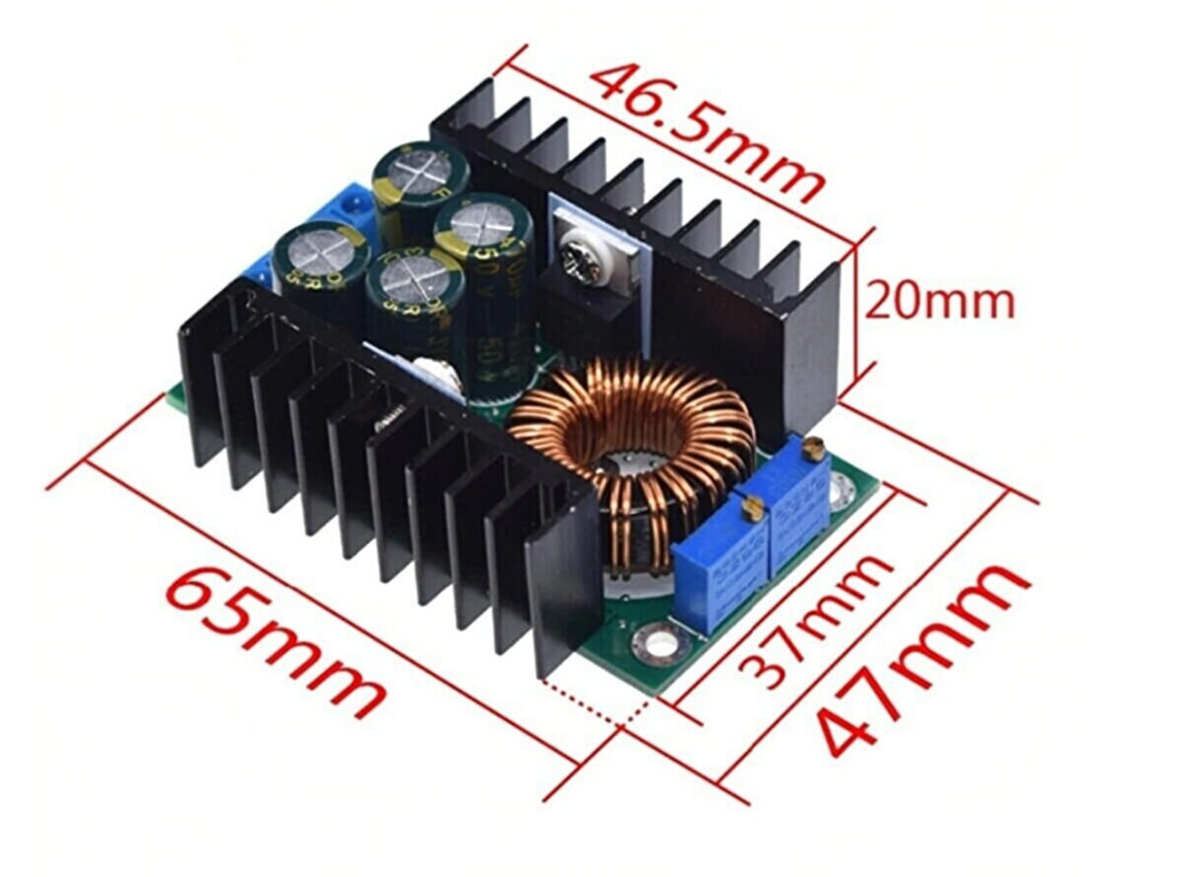 Lamassu 300W 10A Dc-Dc Xl4016 Voltaj Düşürücü Regülatör Kartı Arduino ...
