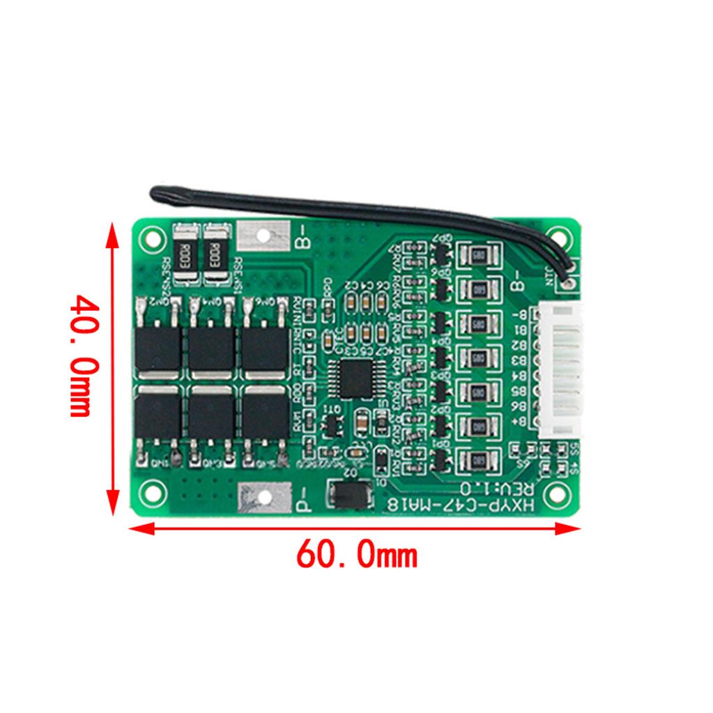 Kablolu Soketli 6s 20a Bms 25.2v 18650 Lityum-lipo Pil Şarj Koruma Modülü-termistörlü Fiyatları ...