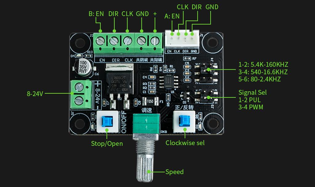Mks Osc V1.0 Pwm Step Motor İçin Pulse Sinyal Üretici 8-24v Fiyatları ...
