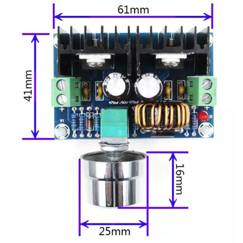 Xl4016 Pot Ayarlı 8a 200w Dc-dc Step Down Voltaj Düşürücü Regülatör Xh-m401 Fiyatları ve Özellikleri