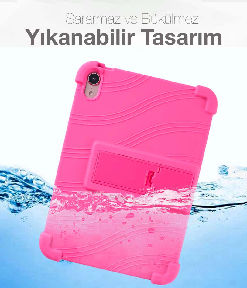 Ally Ipad Mini 6 (2021) Kilif Standli Silikon Tablet Kilifi (143925821 ...
