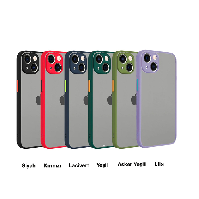iPhone Uyumlu 13 Kamera Korumali Premium Silikon Kilif 514046835 Renk ...