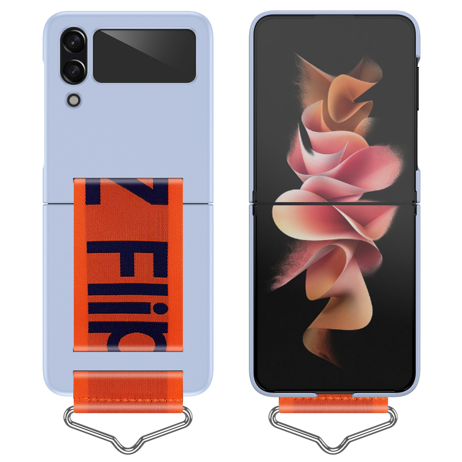Samsung Galaxy Uyumlu Z Flip4 5g Sert Pc Katlanır Telefon Kılıfı, El ...