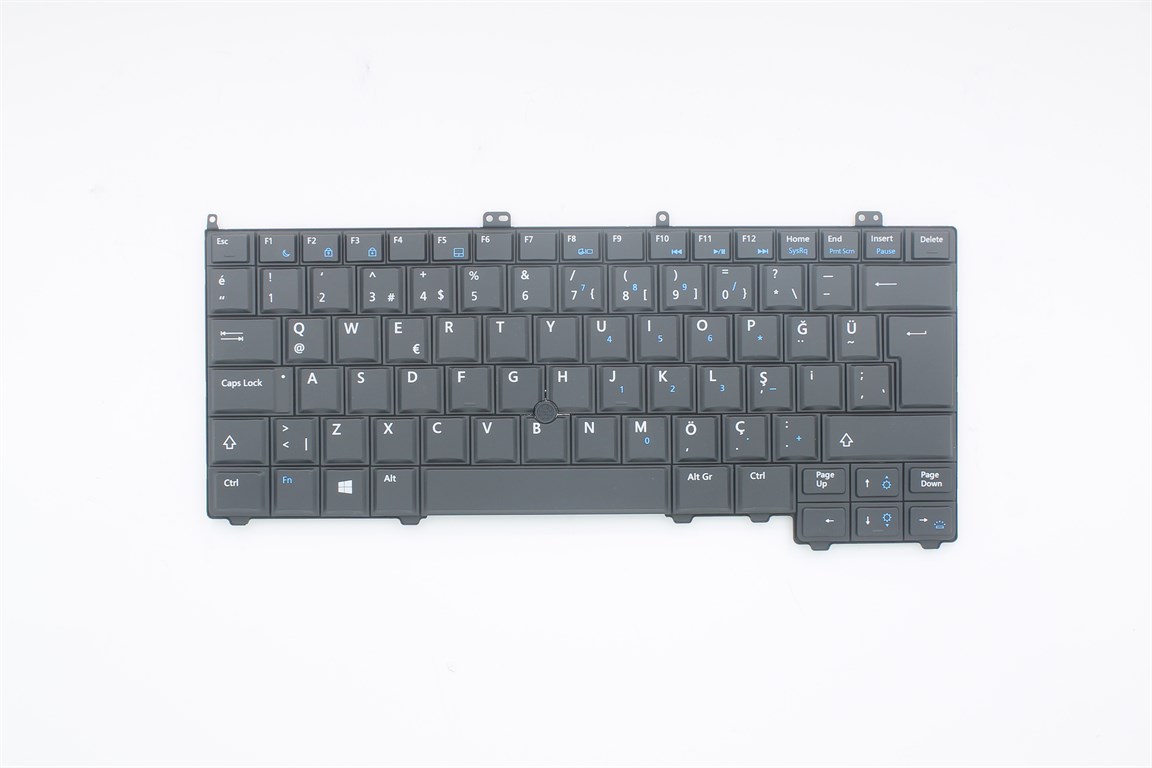 Dell Uyumlu Latitude E7240, 12 7000 E7240 Klavye - Backlit - Ledli ...