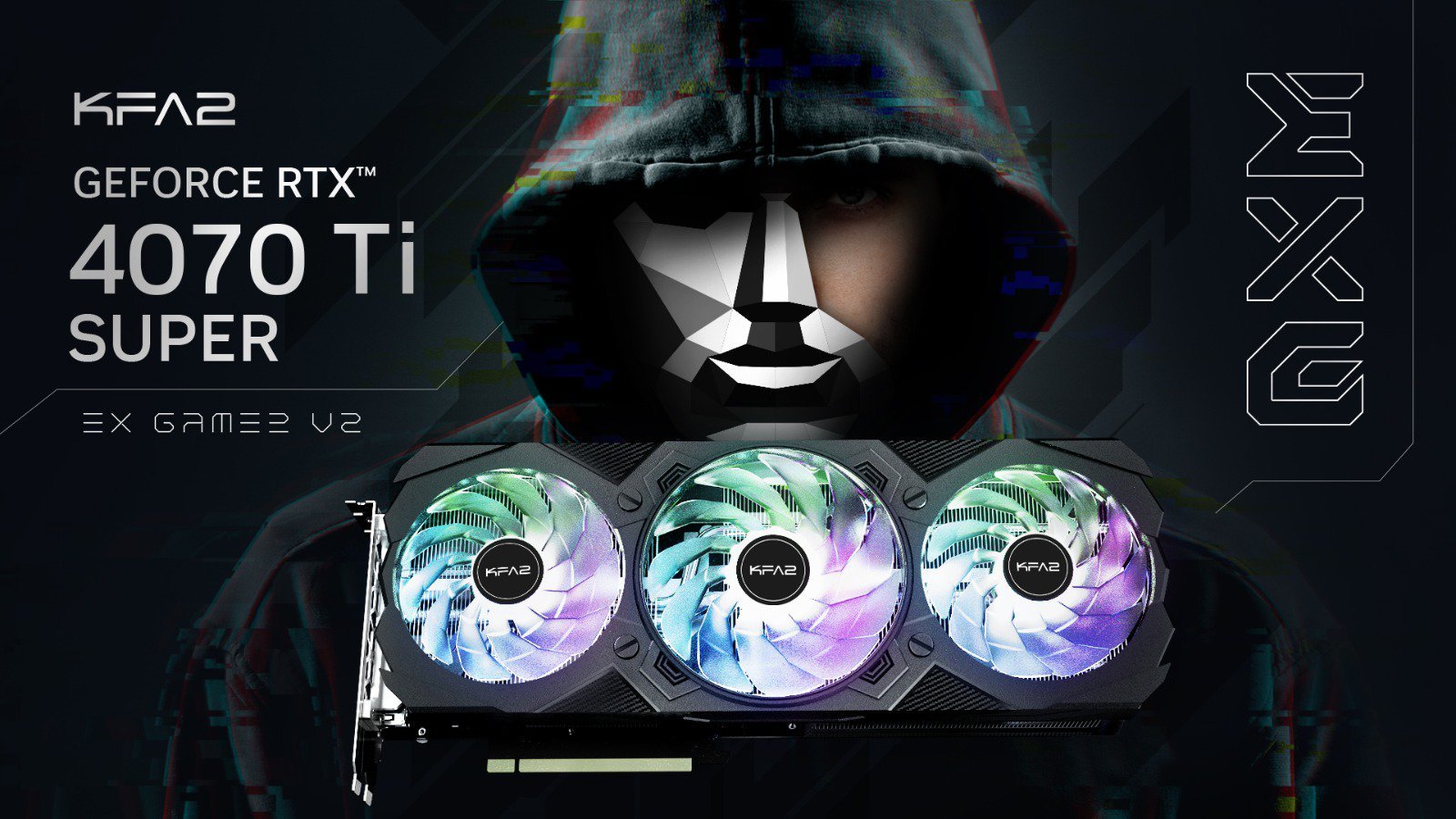 Galax GeForce RTX 4070 Ti Super EX Gamer 1-Click OC V2 47UZM6MD7JDL 16 ...