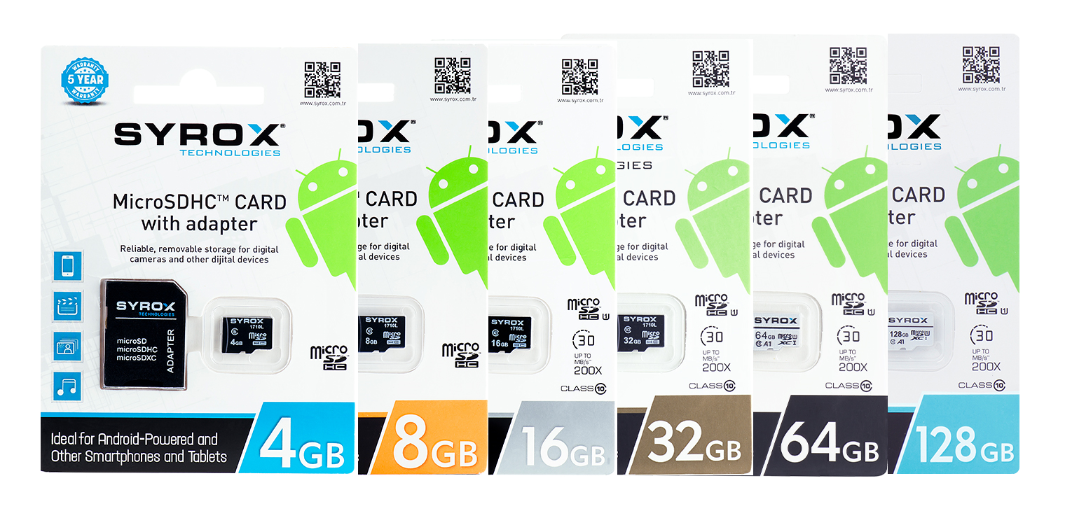 Syrox MC16 Microsd 16GB Hafıza Kartı Fiyatı