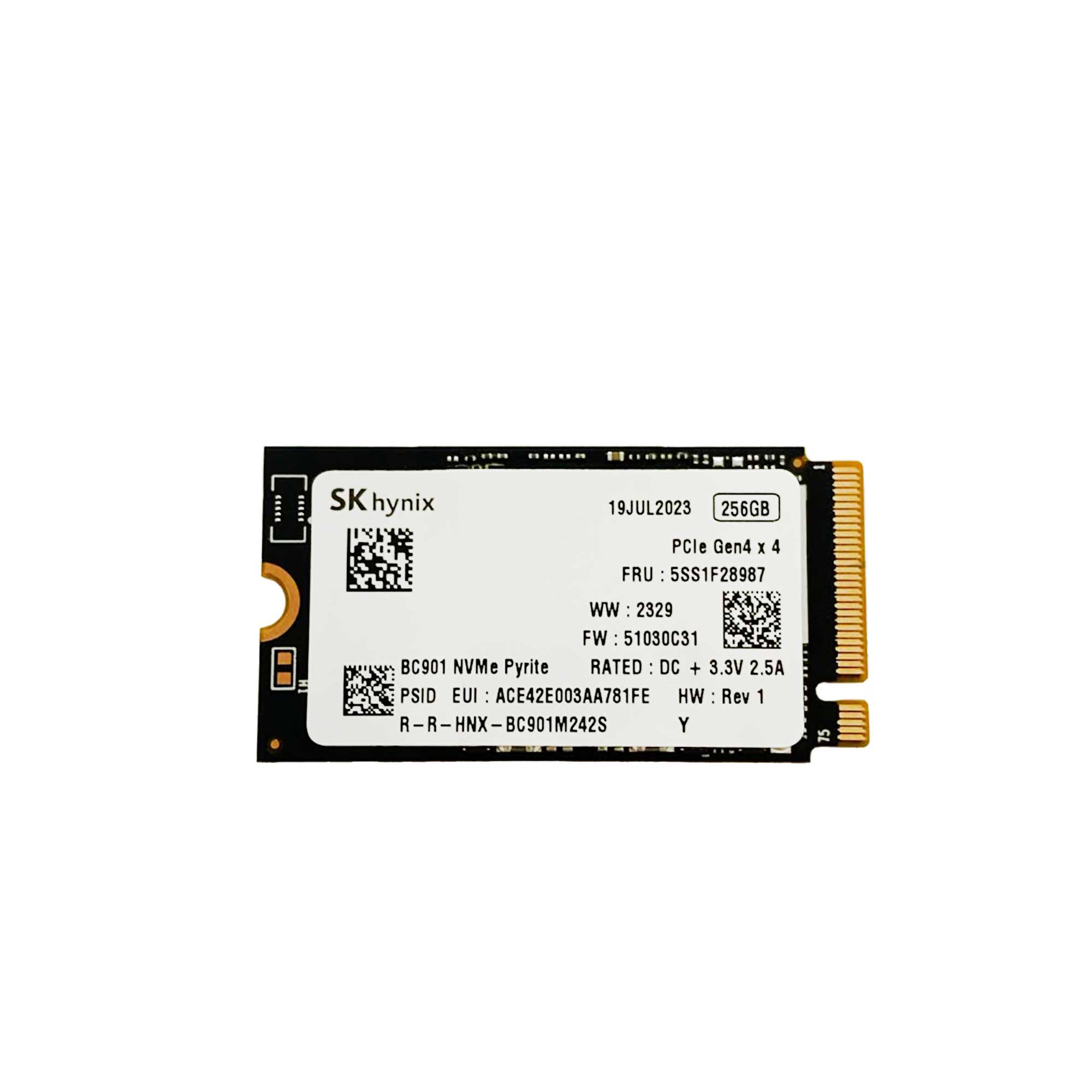 Sk Hynix BC901 256 GB M.2 22x42 NVME SSD Fiyatları ve Özellikleri