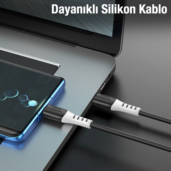 Hoco X82 60w Type-c To Type-c Hızlı Şarj Kablosu Silikon Data Ka ...