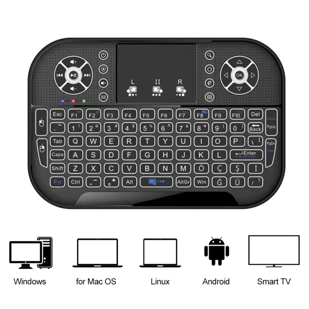 Techstorm Kobra Pro Türkçe Kablosuz Mini Klavye Siyah Fiyatları ve ...