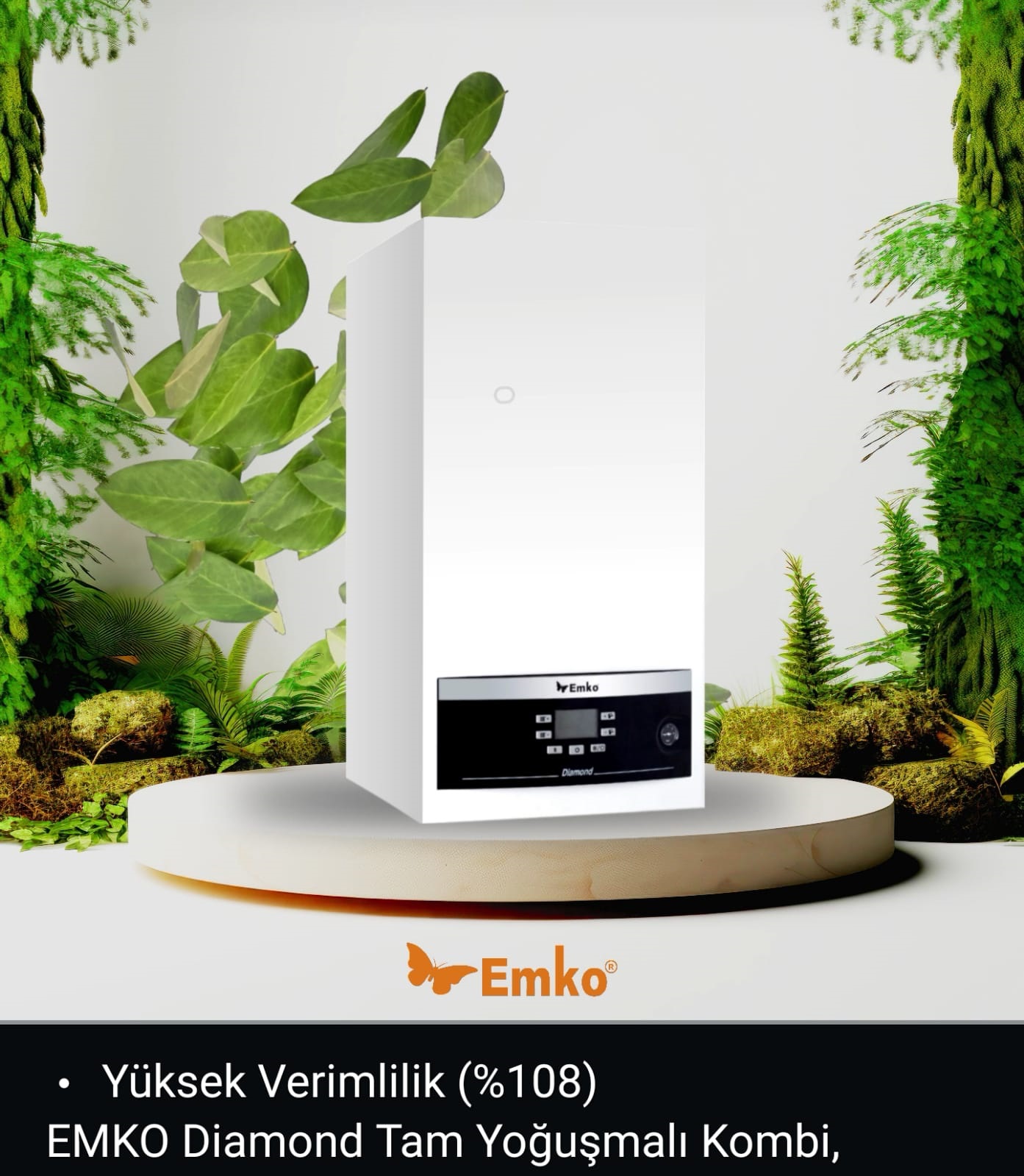 Emko Diamond 24 kW Tam Yoğuşmalı Kombi Fiyatları ve Özellikleri