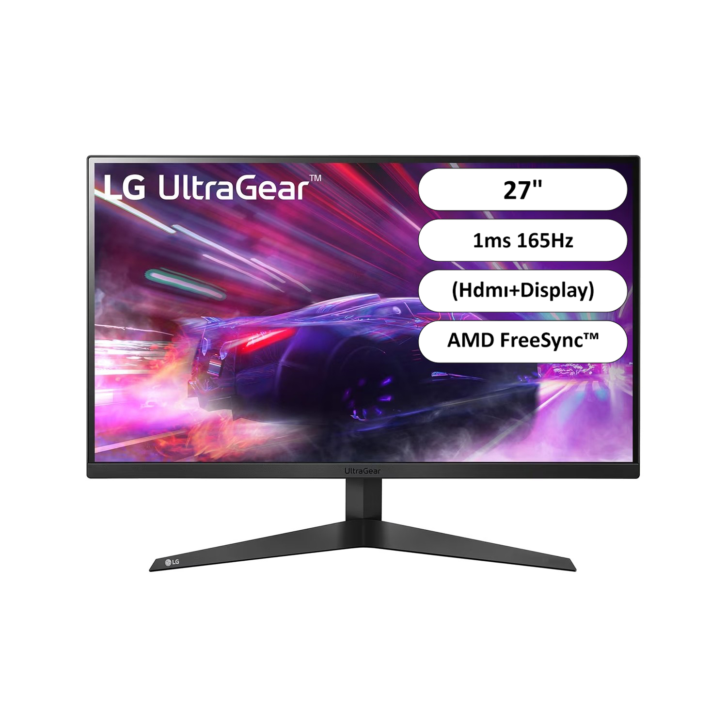 LG UltraGear 27GQ50F-B 27" 1 MS 165 Hz FreeSync Premium Full HD VA LED ...
