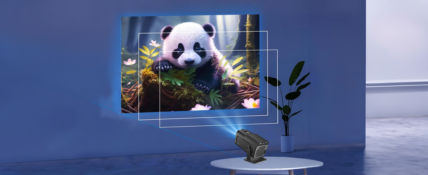 Ezcool H2 MAX 390 ANSI-Lümen FHD Android 11 Akıllı Projeksiyon Cihazı ...