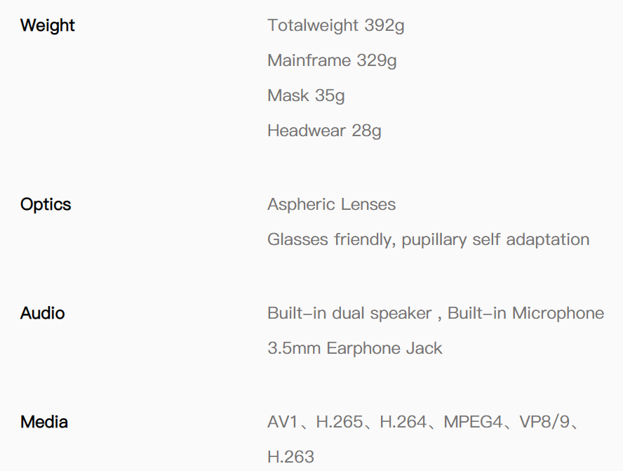 Skyworth S802 4K VR Kask Makine Panoramik Ses Akıllı VR Gözlük Fiyatları ve Özellikleri