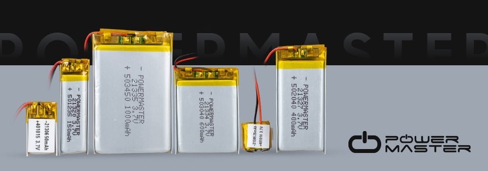 Powermaster 3.7 Volt 150 Mah Lityum Polimer Şarjlı Pil 4x20x25 Mm ...