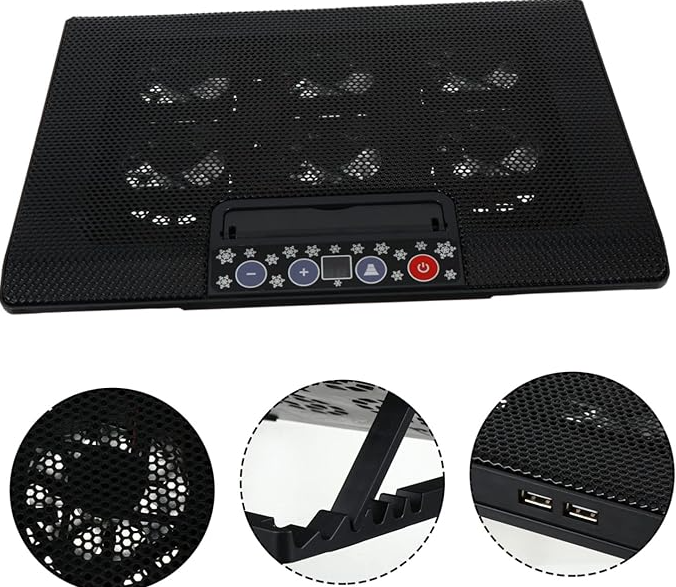 M8 Hız Ve Fan Ayarlanabilir 6 Led Fanlı Laptop Soğutucu Stand Fiyatları ...
