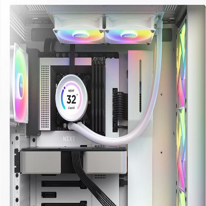Nzxt Kraken Elite 240 Rgb Rl-kr24e-w1 240mm Beyaz İşlemci Sıvı Soğutucu ...
