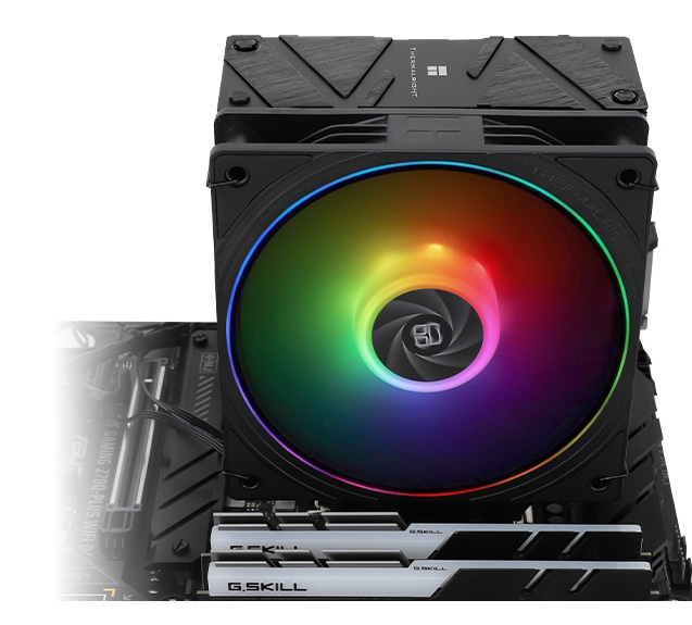 Thermalright Assassin Spirit 120 EVO ARGB 120 MM Intel-AMD Uyumlu Hava ...