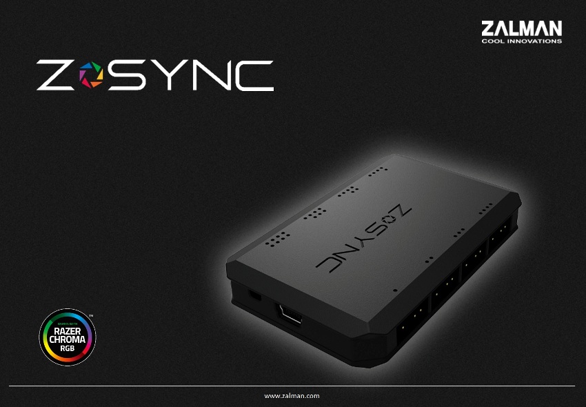 Zalman Z Sync Rgb Led Kontrol Cihazı 8 Adreslenebilir Rgb Konektö ...