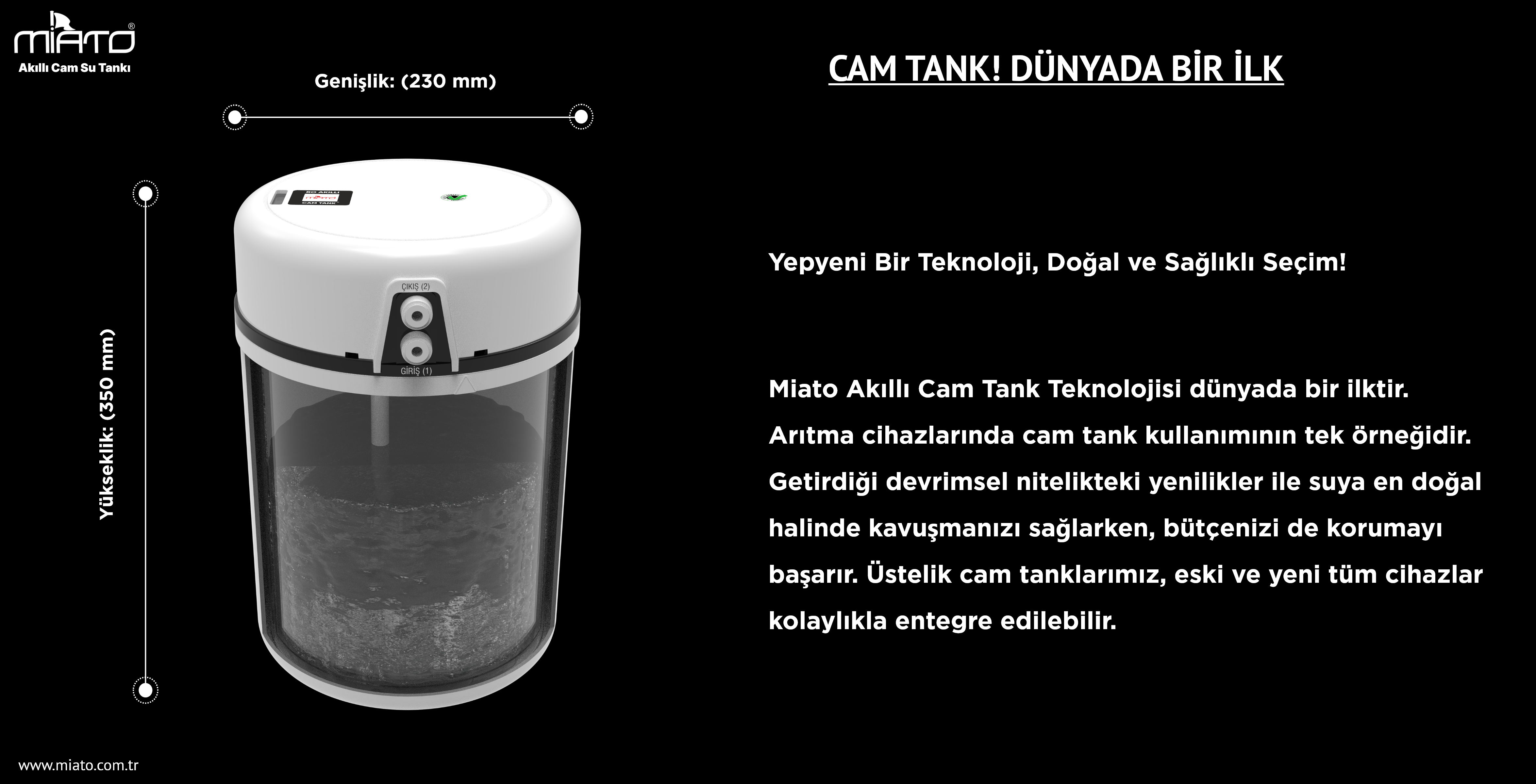 Cam Su Arıtma Tankı Grs-103 Fiyatları ve Özellikleri