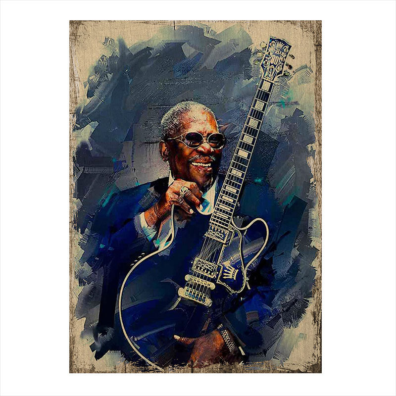 Jazz Sanatçısı Model Ahşap Tablo Fiyatları ve Özellikleri