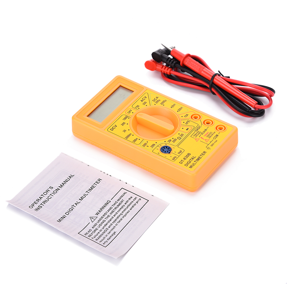 Dijital Multimetre Avometre Akım Ampermetre Ölçü Aleti Fiyatları ve ...