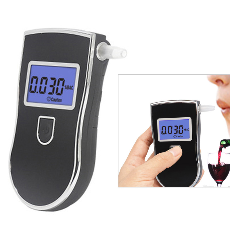 At-818 Profesyonel Sınıf Mini Breathalyzer Dijital Lcd Ekranlı ...