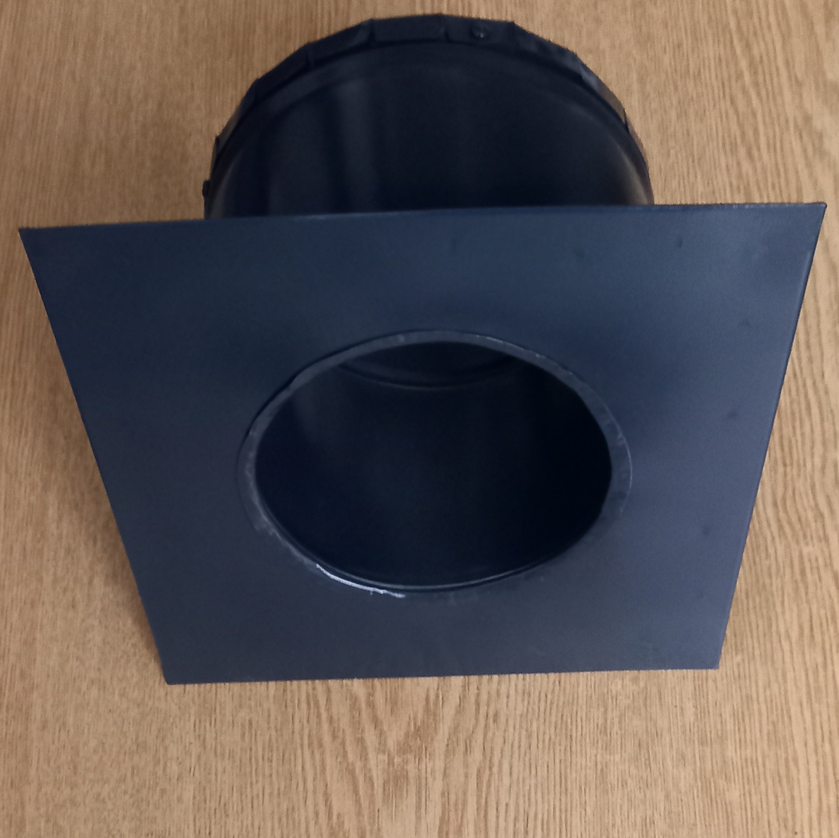 Renuzu Mat Antrasıd Isı Yalıtımlı Yanmaz Tek Plakalı Boru Baca Çı ...