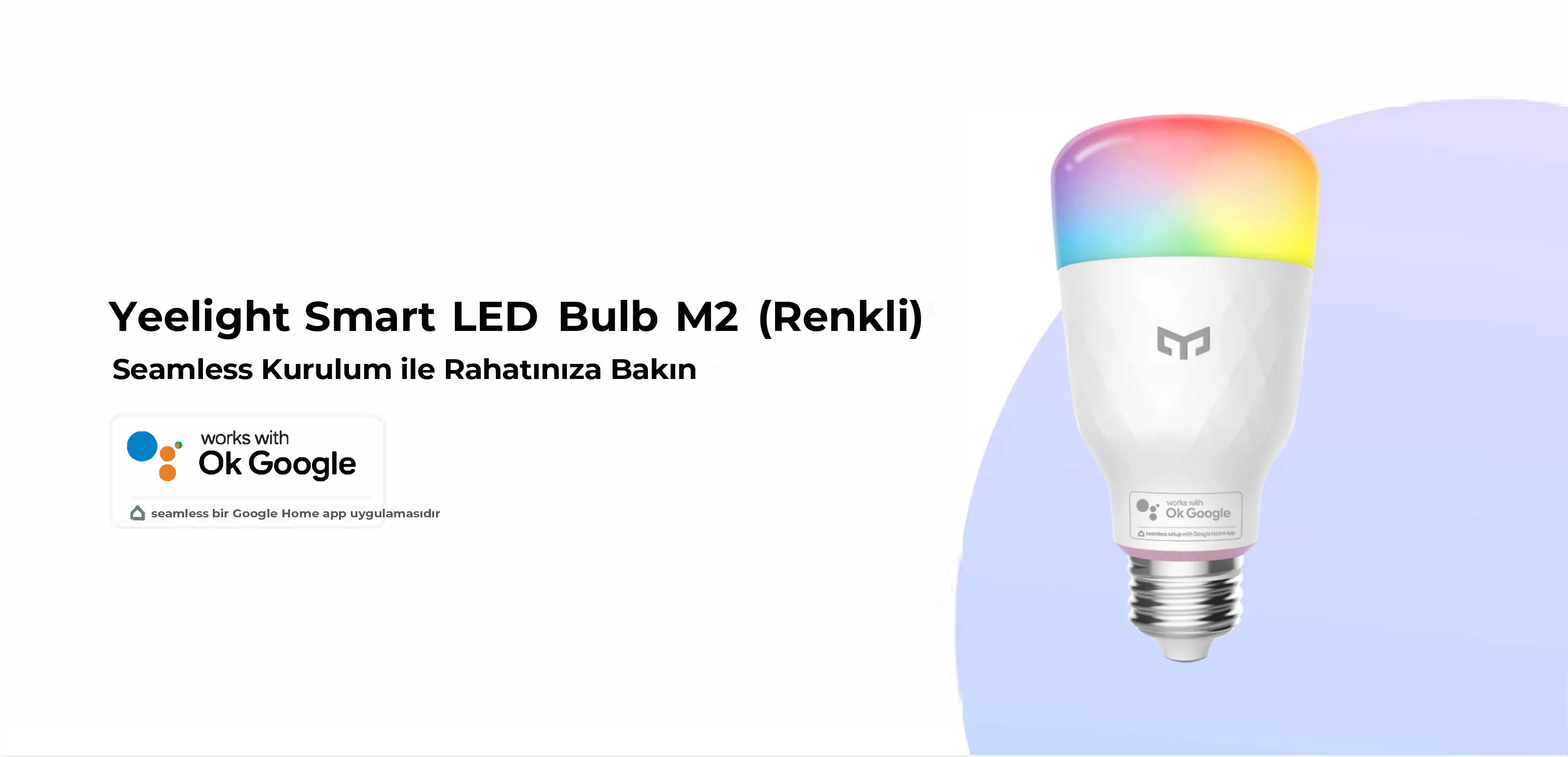 Yeelight M2 LED Akıllı Ampul E27 (Renkli) Fiyatları ve Özellikleri