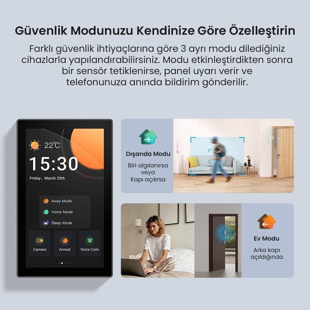 Ns Panel Pro 120 Merkezi Kontrol Paneli Beyaz Fiyatları ve Özellikleri