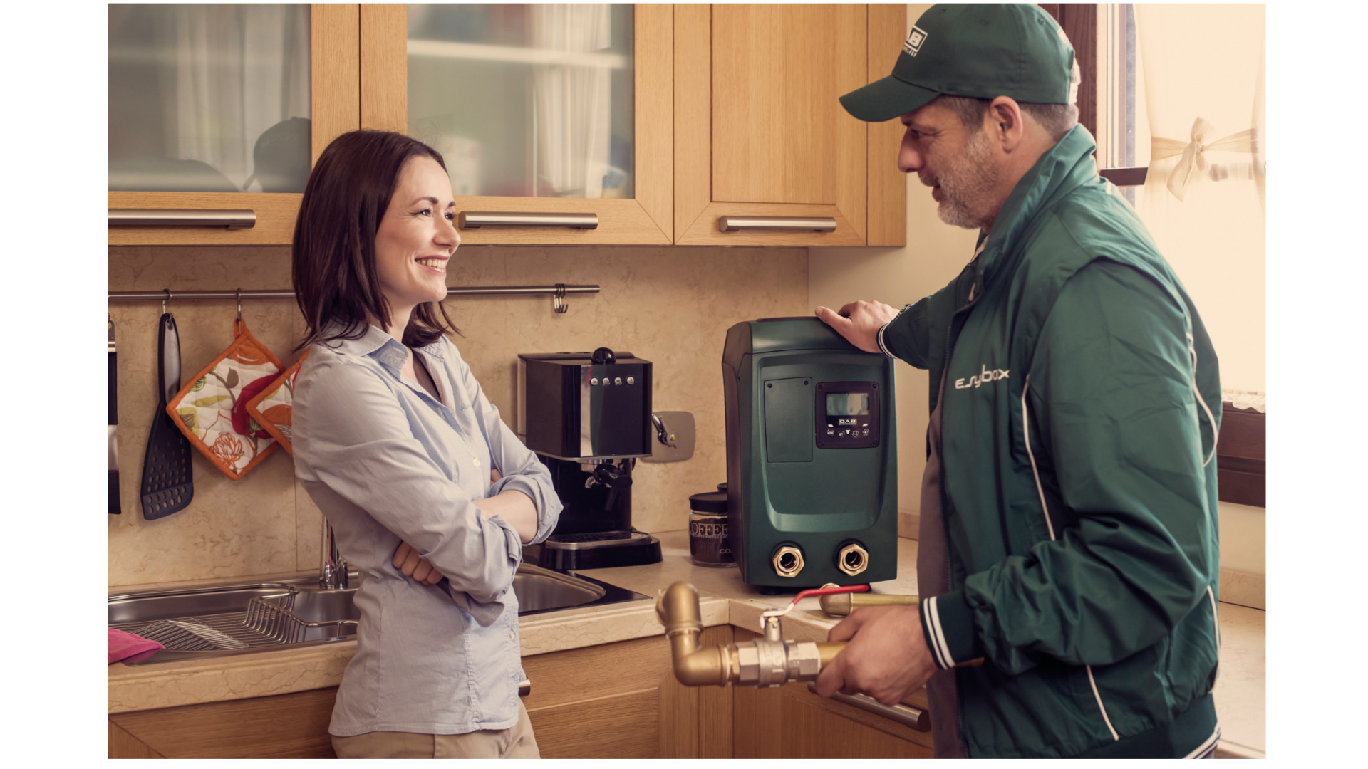 Dab Easybox Mini 3 Frekans Kontrollü Ultra Sessiz Hidrofor 4 Kat ...