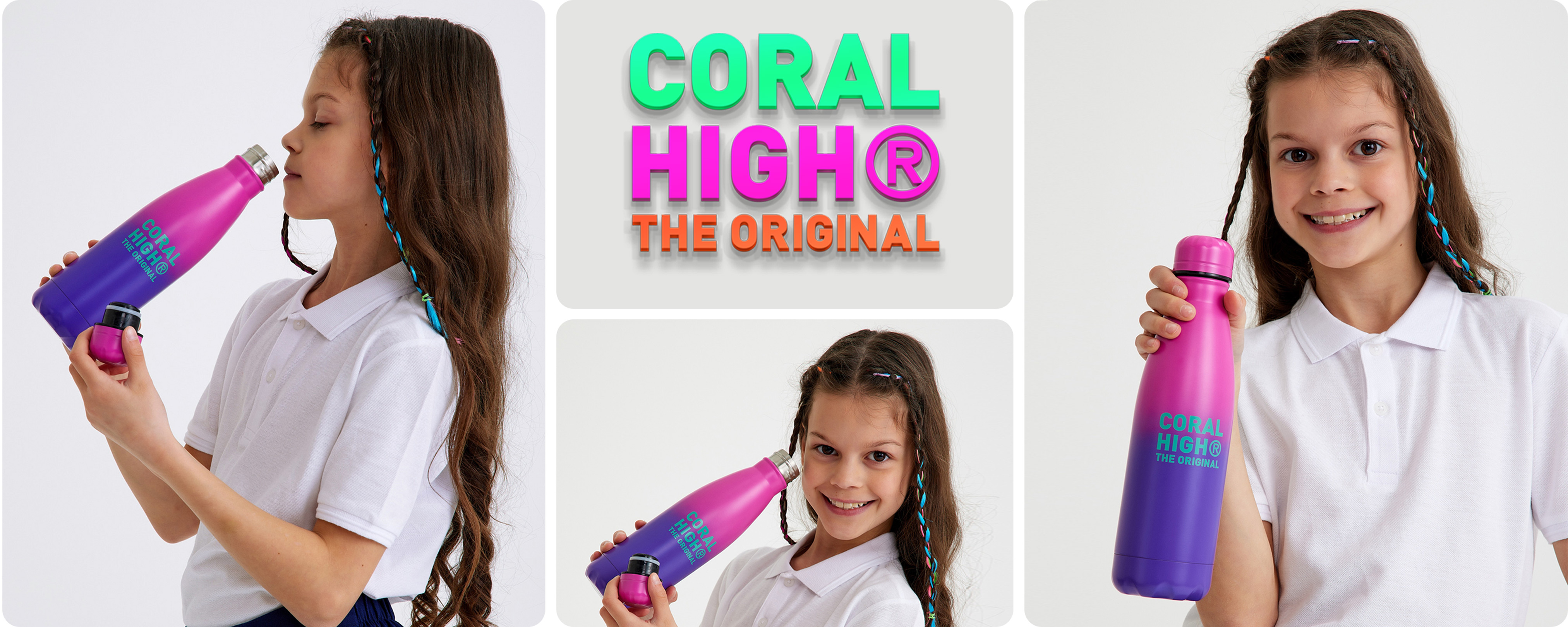 Coral High Pembe Mor Renk Geçişli Çelik Termos 500 Ml 11935 Fiyatları ...