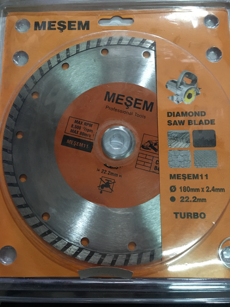 Mermer Kesici - 180 Mm - Meşem Marka Fiyatları ve Özellikleri