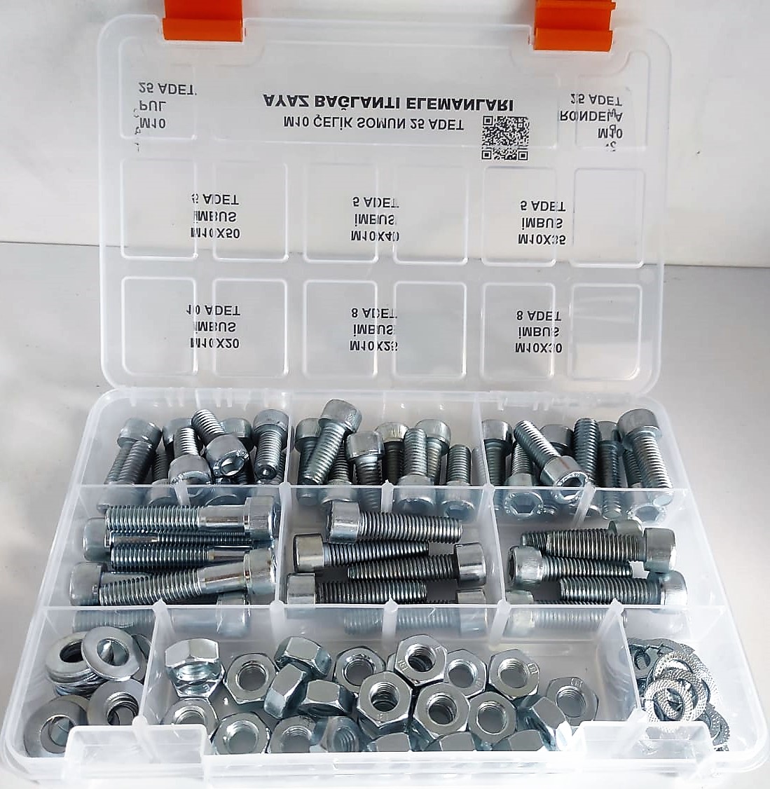 Ayaz M10 Imbus Civata Seti 117 Parça Dın 912 Alyan Fiyatları ve Özellikleri