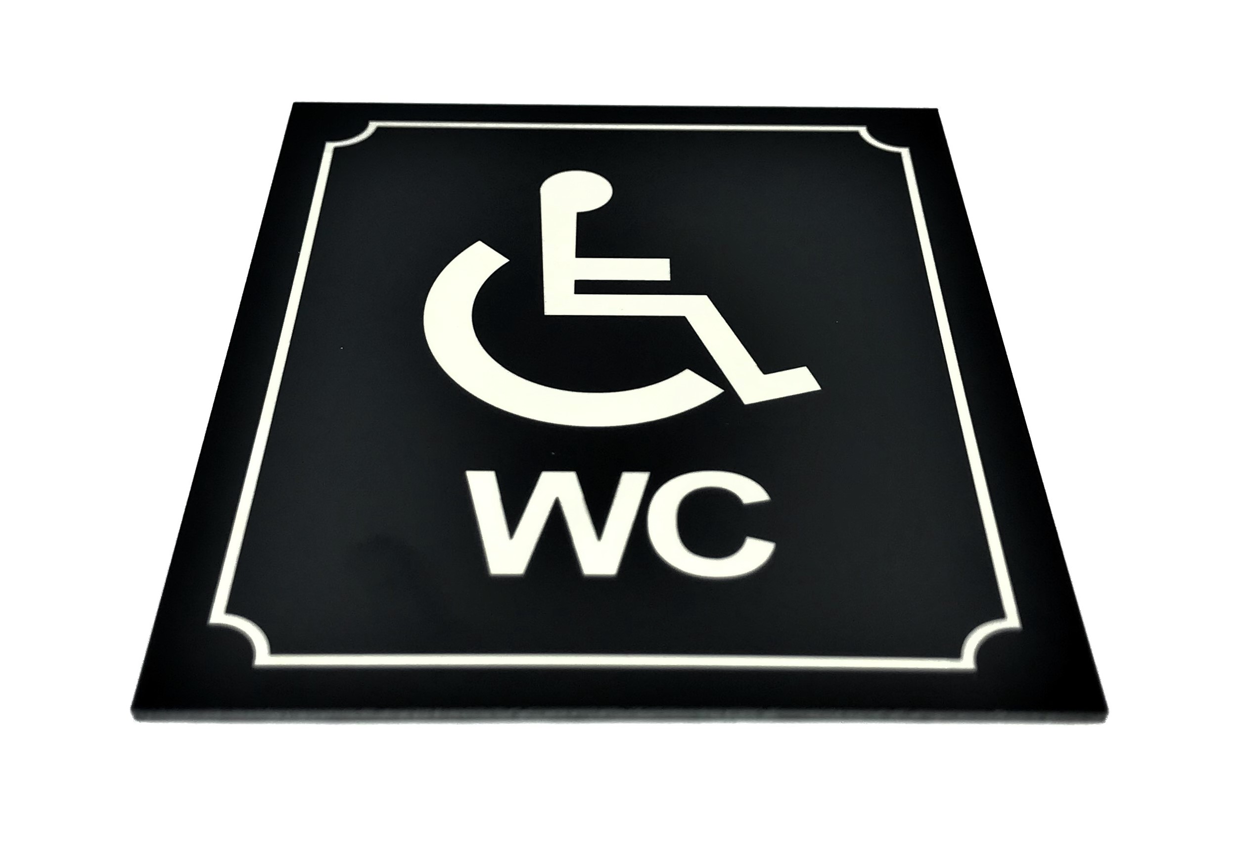 Wc Tuvalet Tabelası Engelli Yönlendirme Levhası 10 Cm X 12 Fiyatları ve ...