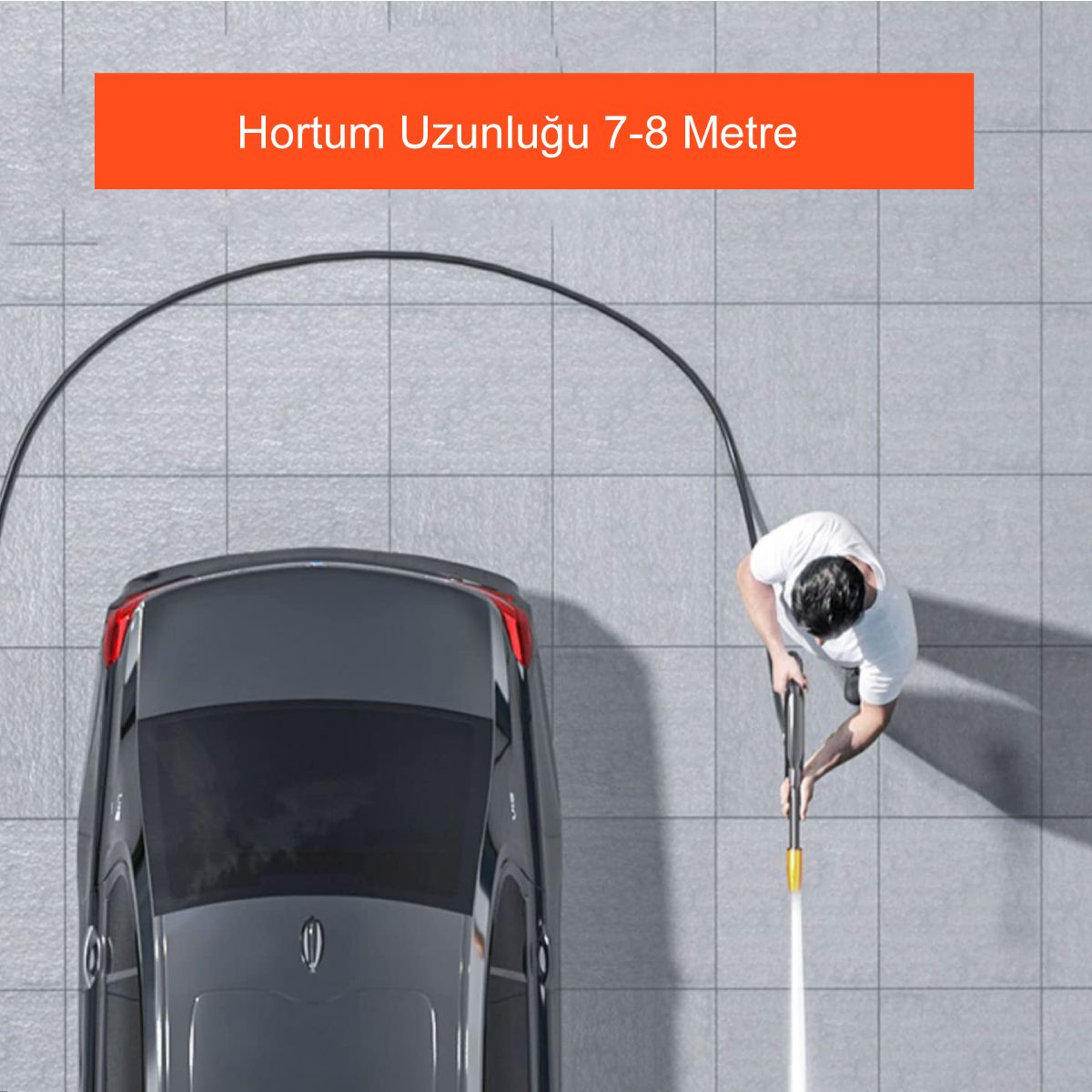 Kochler Kablosuz Taşınabilir Şarjlı Yüksek Basınçlı Araç Yıkama ...