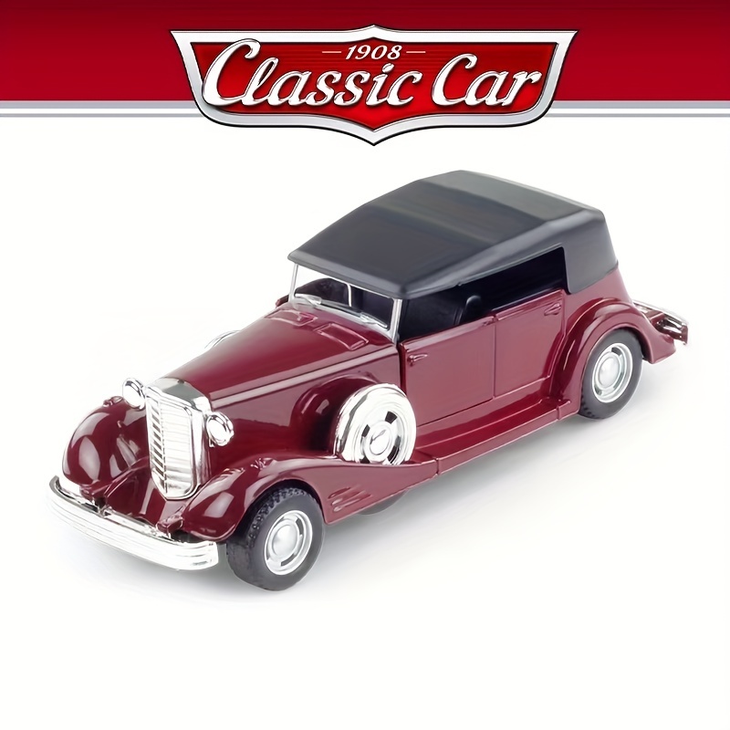 Tcherchi Alaşım Simülasyon Spor Araba Nostaljik Araba Modeli Kahverengi ...