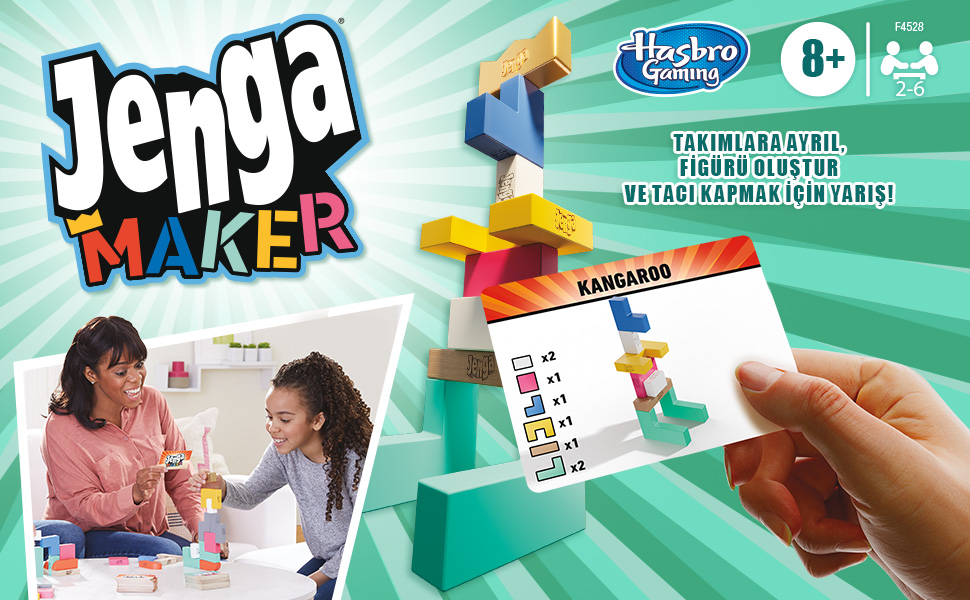 Jenga Maker Denge Oyunu F4528 Fiyatları ve Özellikleri