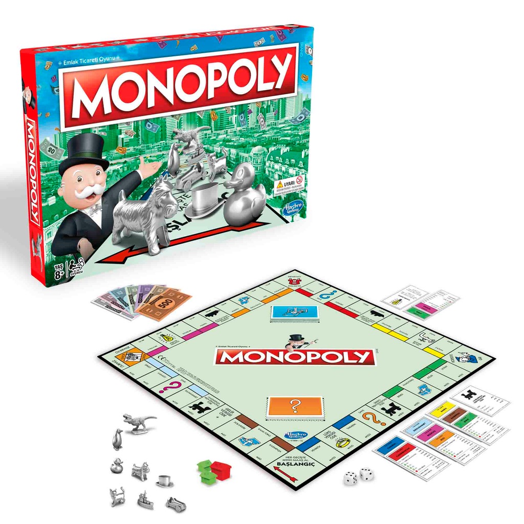 Yenilenen Monopoly Emlak Ticaret Oyunu Türkçe - Monopoly Klasik ...