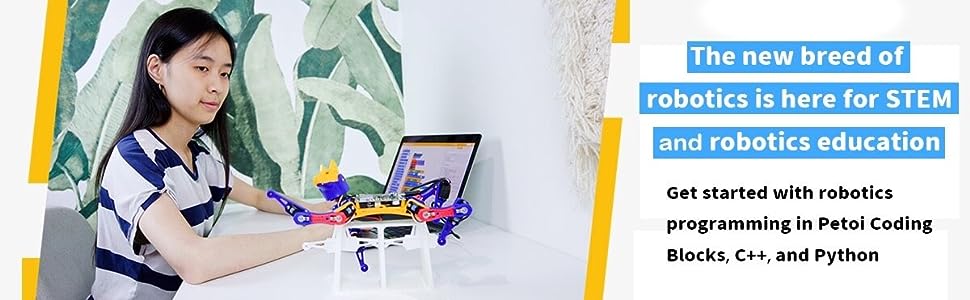 Toys : Petoi Robot Dog Bittle X Construction Robotics Kit ...