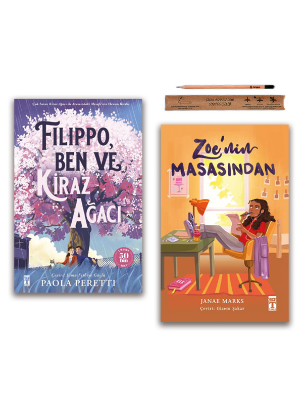 Genç Timaş Filippo Ben ve Kiraz Ağacı - Zoe nin Masasından Set 2 Kitap ...