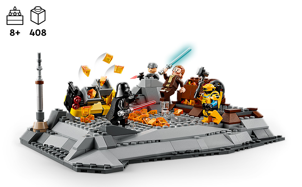 LEGO® Star Wars 75334 Obi Wan Kenobi vs. Darth Vader 408 Parça ...