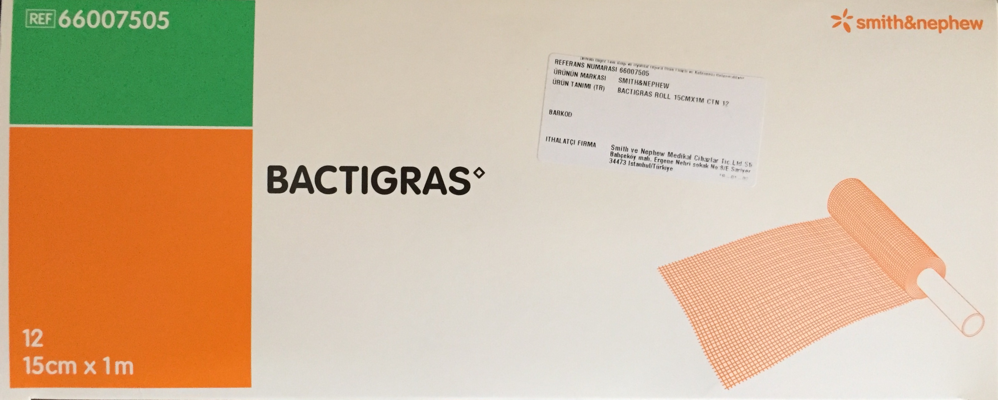 Bactigras 15X1 Metre Rulo (Antiseptik Tül Grass Sargı) Fiyatları ve ...