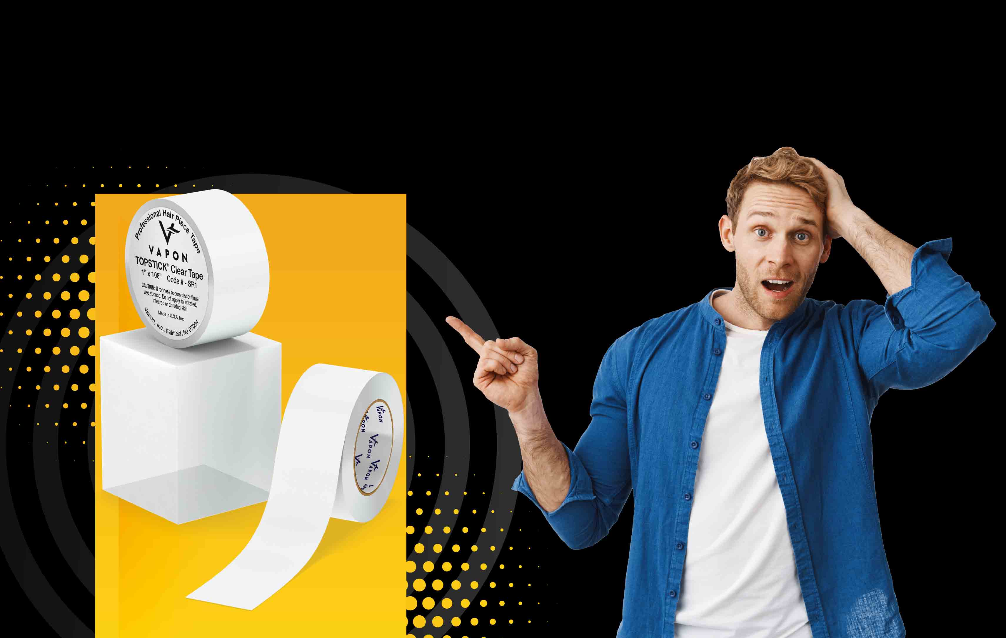 Vapon Tape | TOPSTICK Clear Tape Protez Saç Bandı Rulo Fiyatları ve ...